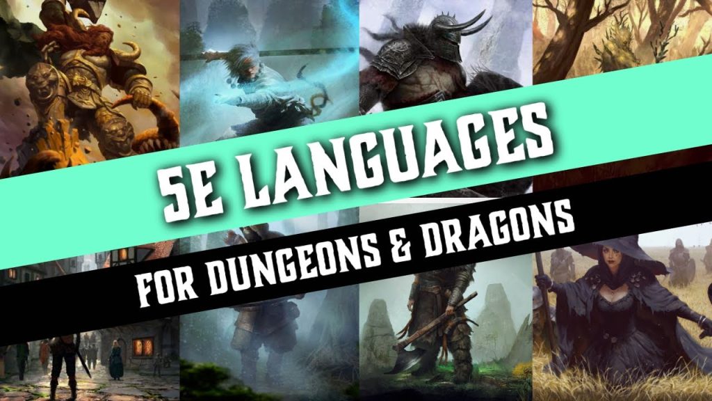 Dungeons & Dragons Languages - All 16 languages